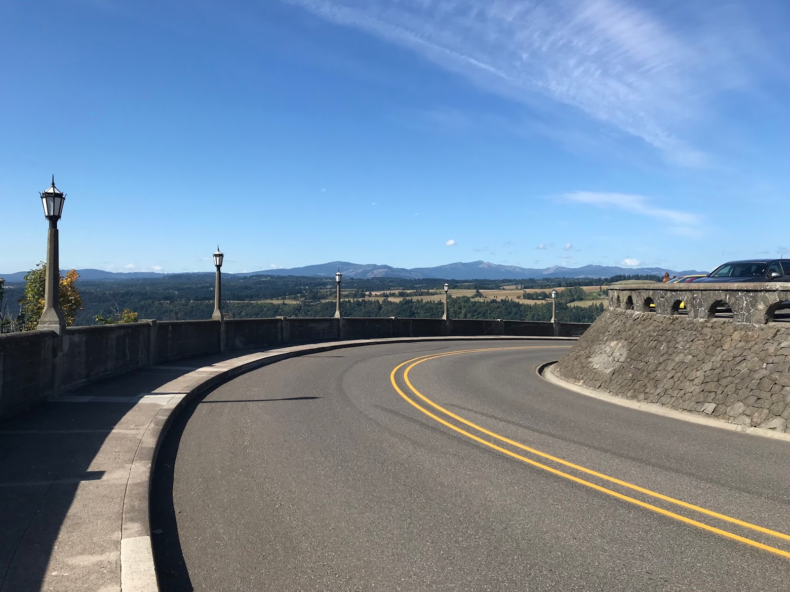 US Route 30/Columbia River Highway; old US 30 on the Historic Columbia ...
