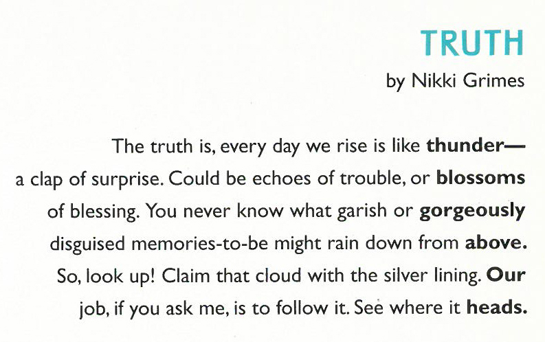 Poetry Friday: One Last Word | The Logonauts