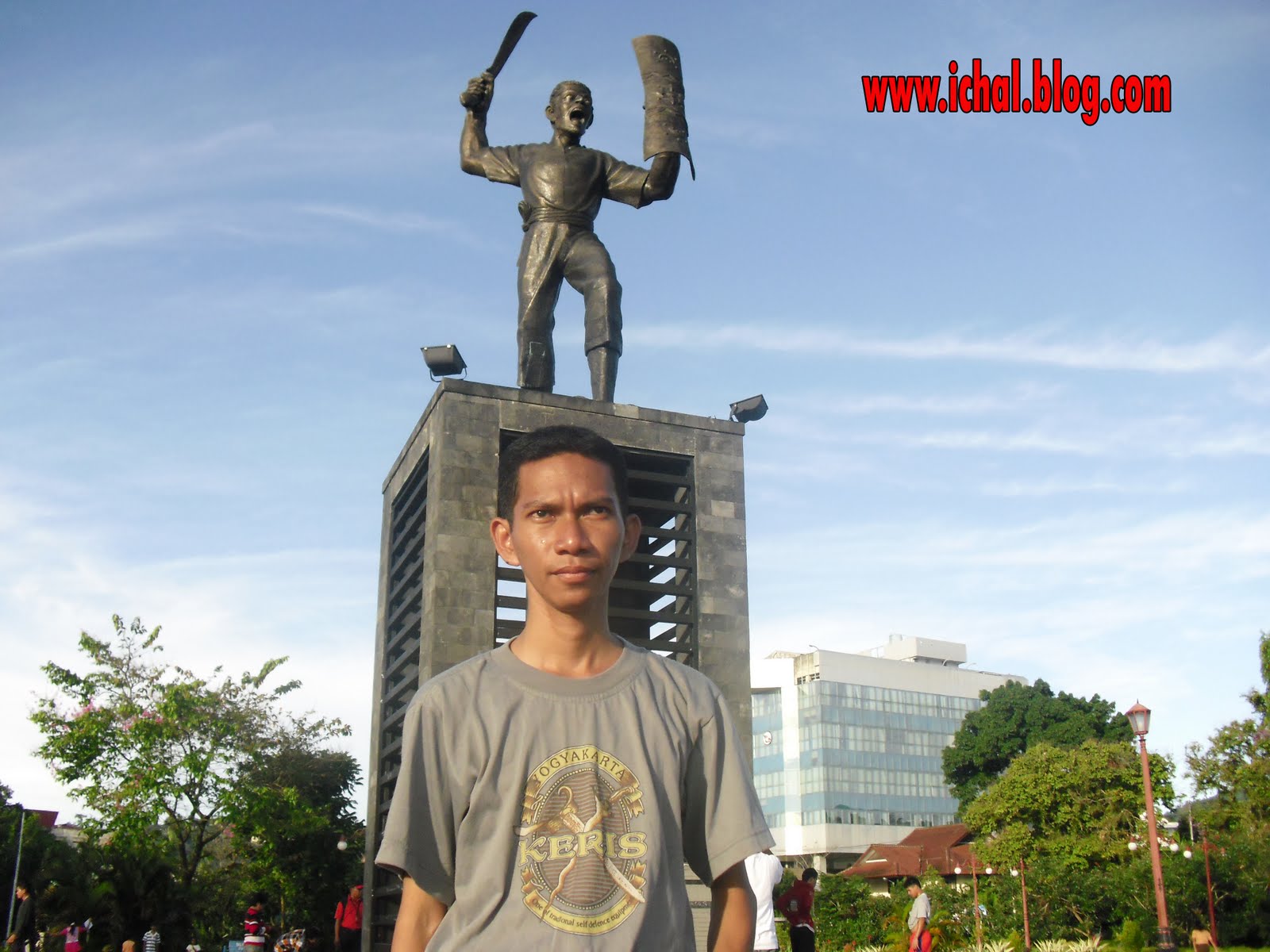 Ichal Foto: Ichal Di Pattimura Park Ambon Manise