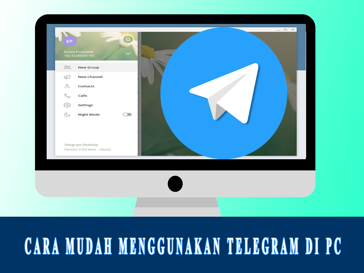 Cara Login Telegram Web Menggunakan Scan Kode QR dan Nomor HP di PC dan ...