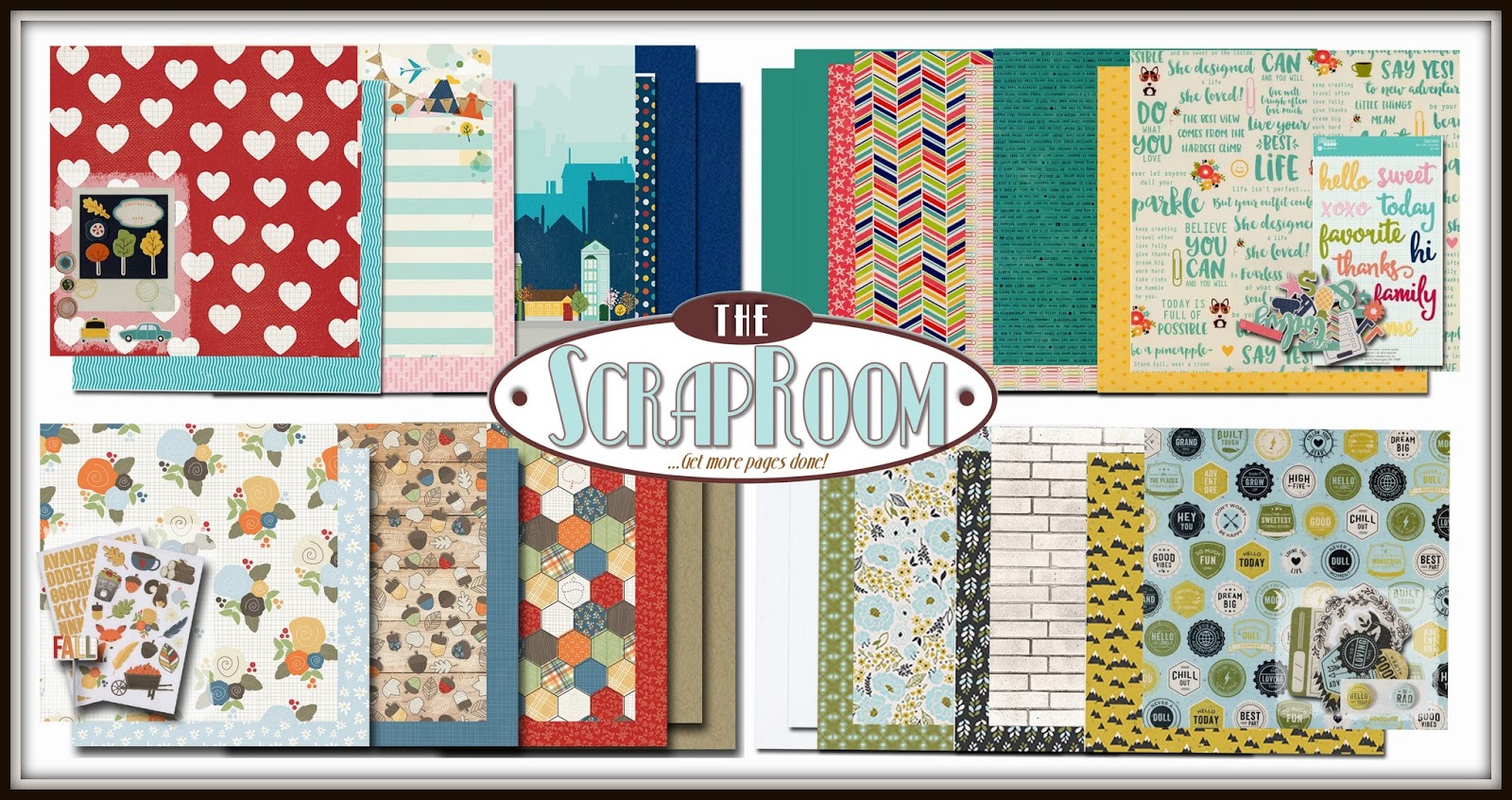 The ScrapRoom Blog: We R Memory Keepers "High Five" Page Kit Reveal ...