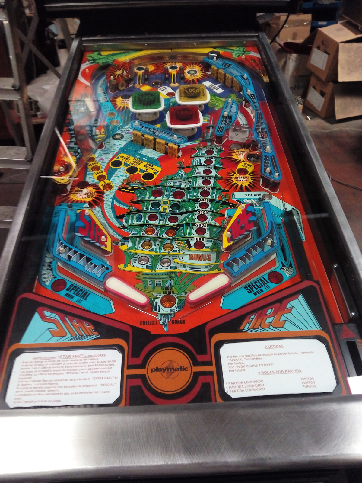 RECREATIVOS LIDER S.A.: PINBALL RESTAURADAS // SEGUNDAMANO