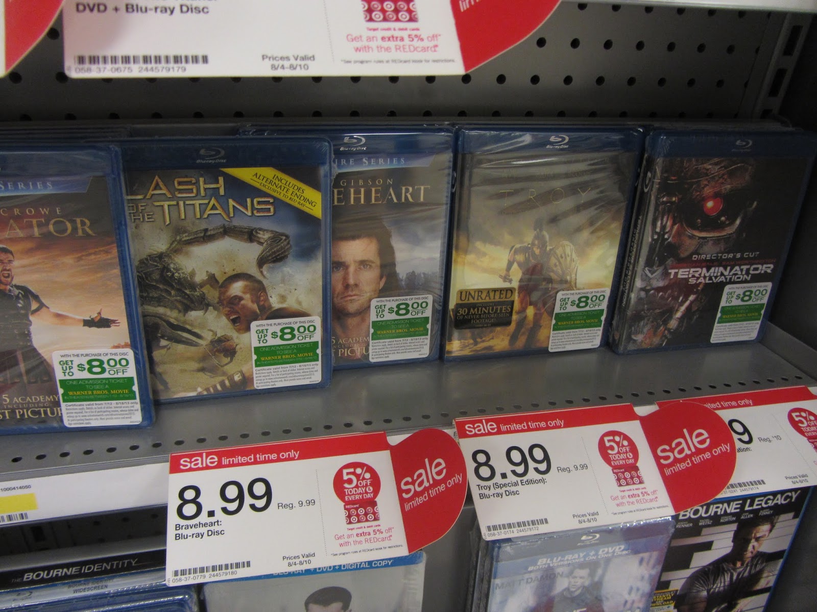 Frugal For You: Target: Buy Select DVDs, Get $5 or $8 Hollywood Movie ...
