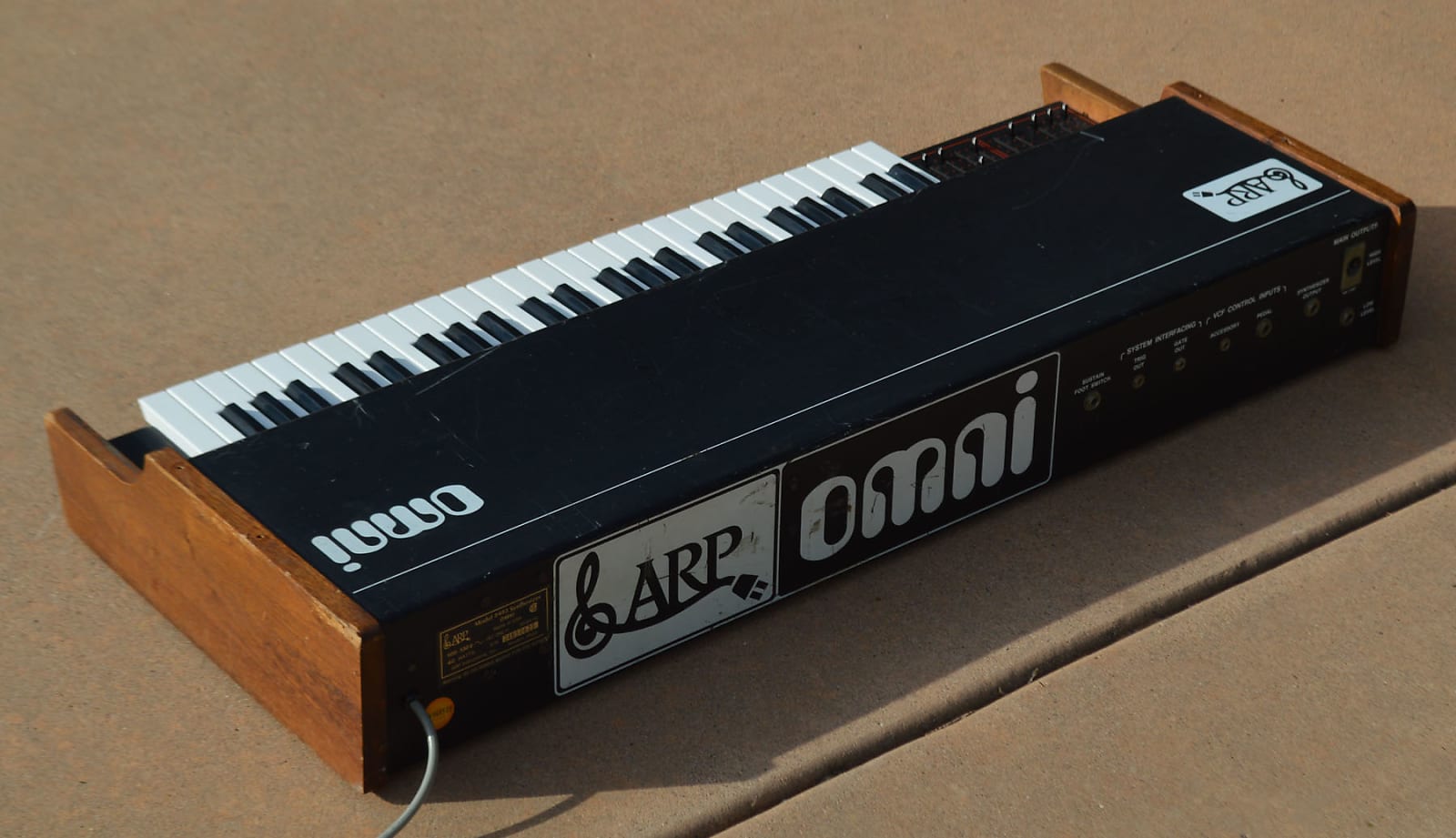 MATRIXSYNTH: Vintage ARP Omni 1 Keyboard Synthesizer Overhauled with ...