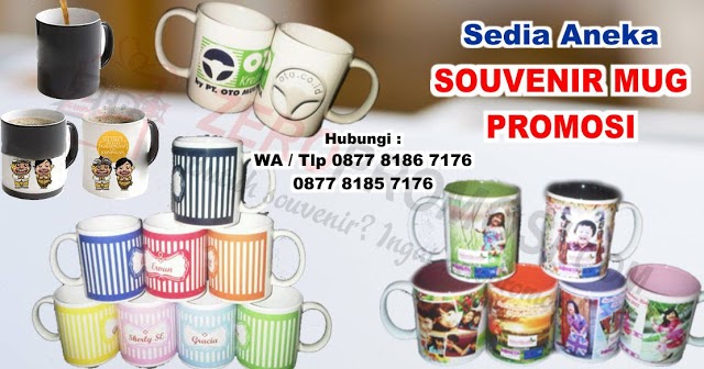Mug Promosi & Souvenir Mug - Cetak Mug Murah | zeropromosi | souvenir ...