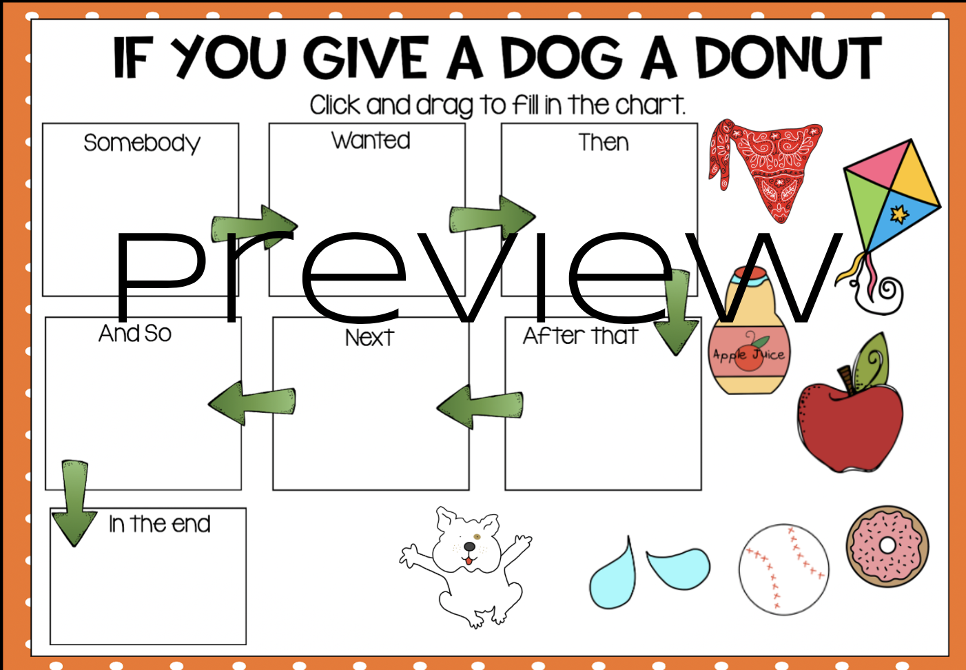 1st Grade Hip Hip Hooray!: If You Give A Dog A Donut!