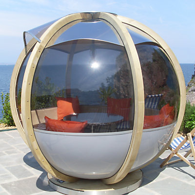 Unique Concepts & Design: Farmer's Cottage Rotating Sphere Seater