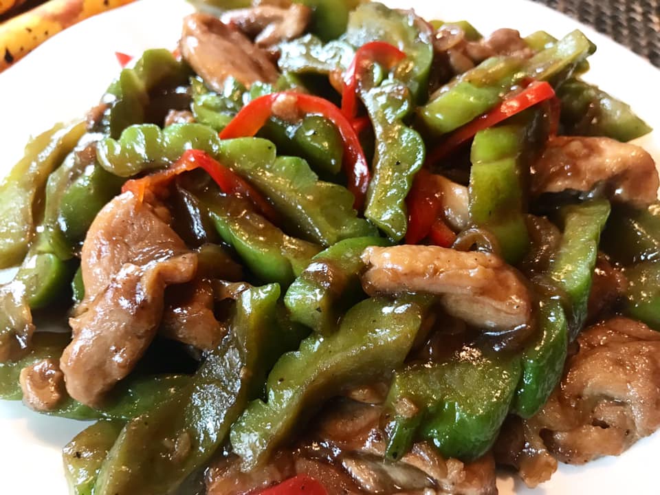 Simple Ampalayang Atchara with Labanos