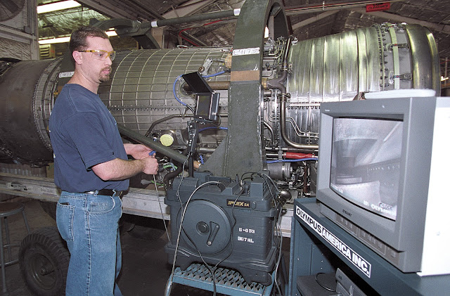 Borescope inspection of the aircraft engine - Aircraft Nerds