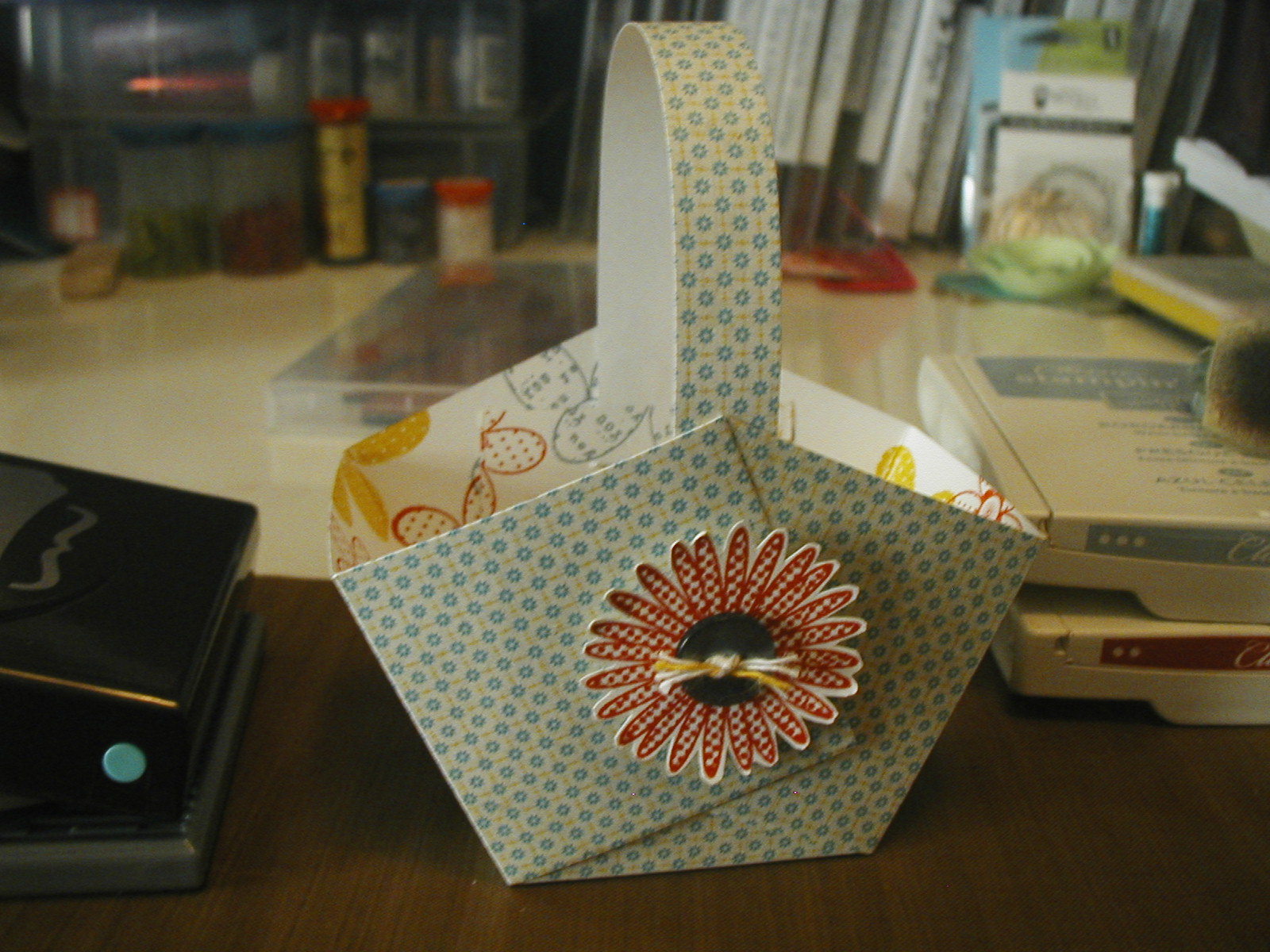 My Creative Side: Mini Basket Tutorial