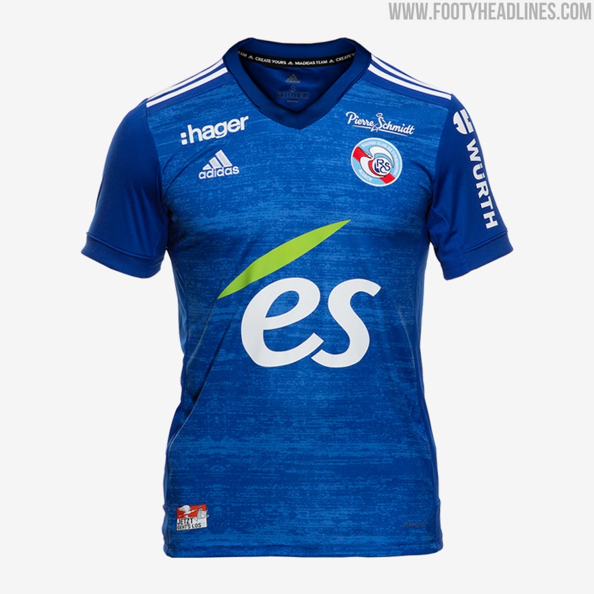 RC Strasbourg 20-21 Home & Away Kits Released - Footy Headlines