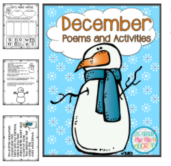 1st Grade Hip Hip Hooray!: December Poems and Activities!