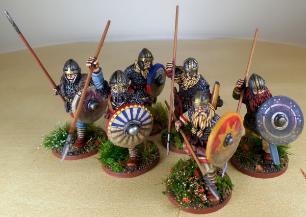 Analogue Hobbies: From MartinN: 28mm Dark Age Franks (40 points)