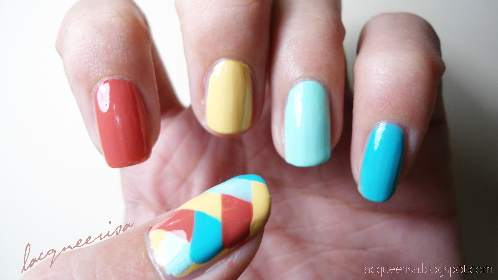 Lacqueerisa: NOTD: The Morning Hue and Nail Braid