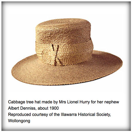 WILLOWWEAVERS TASMANIA: Cabbage Tree Palm Hats