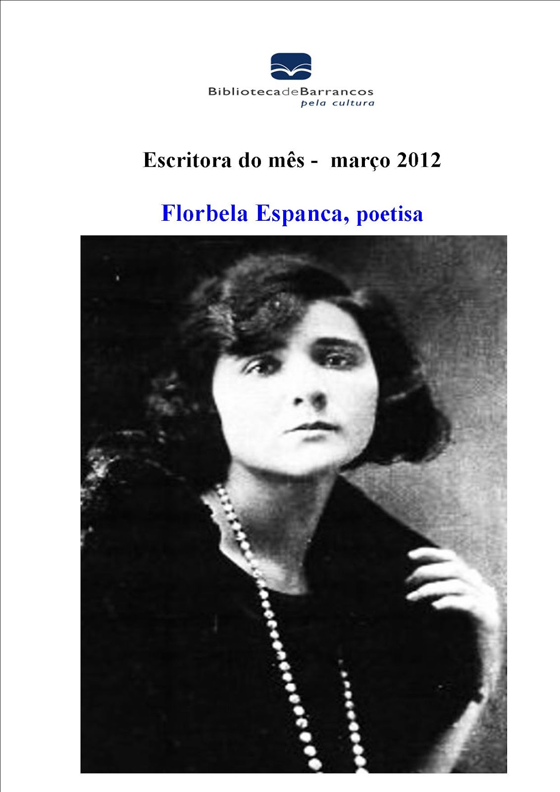 estado de Barrancos: Biblioteca de Barrancos - dedica o mês à poetisa ...