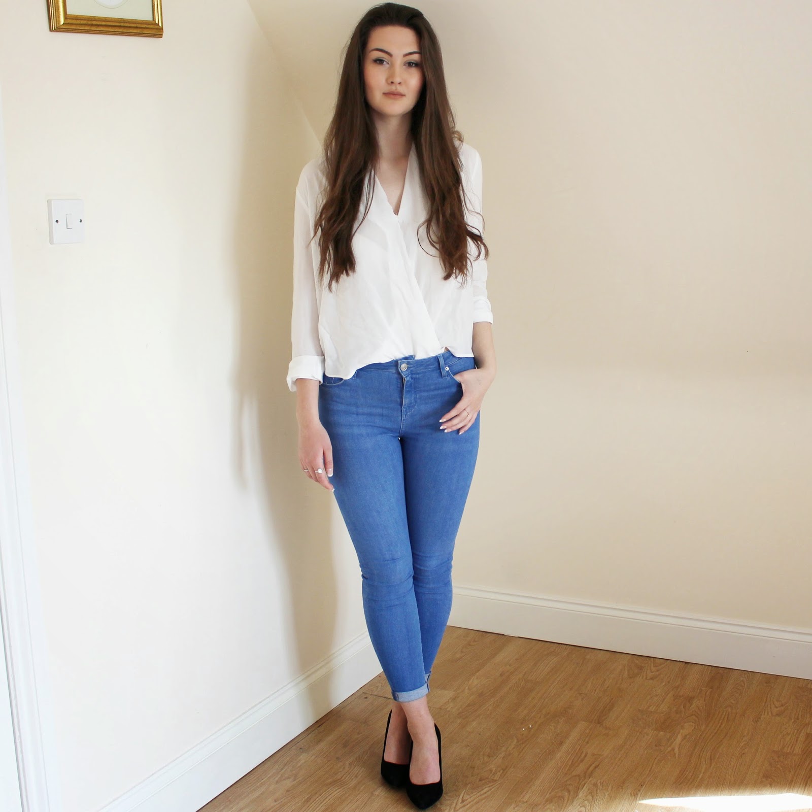 OOTD: CASUAL TOPSHOP 'JAMIE' DENIM JEANS PART II | Evie Rose Lane ...