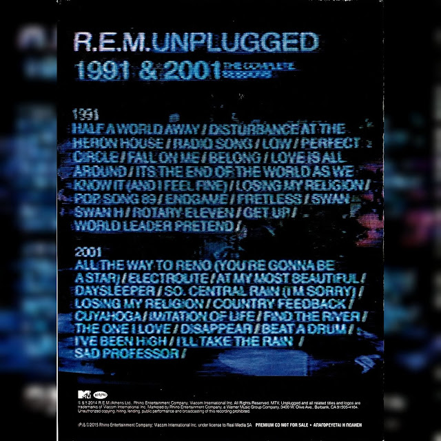 Classic Rock Covers Database: R.E.M. - Unplugged: The Complete 1991 ...