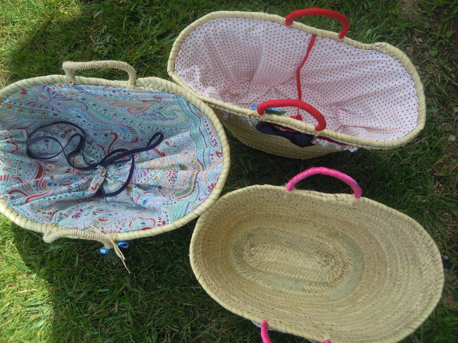 Lo que hace mi mamá: Cestos para todos los gustos!!!