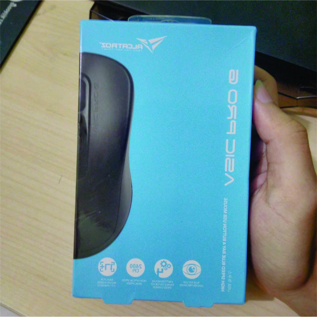 Alcatroz 2400Cpi Gaming Mouse Wired Asic Pro 6 - Araashop23