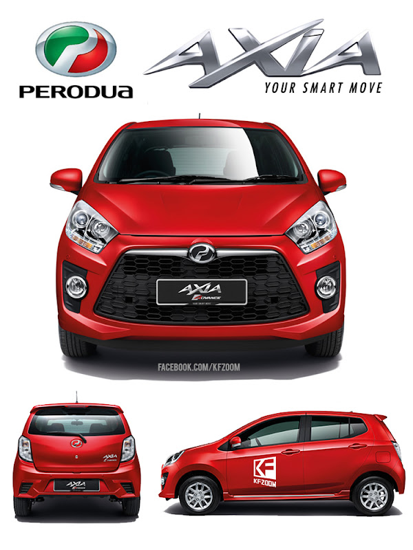 Perodua Axia - Kereta Mampu Milik Era Baru