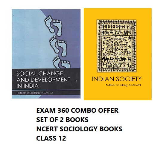 NCERT Combo Indian Society : Set of 2 Textbooks for Class 12 (English ...