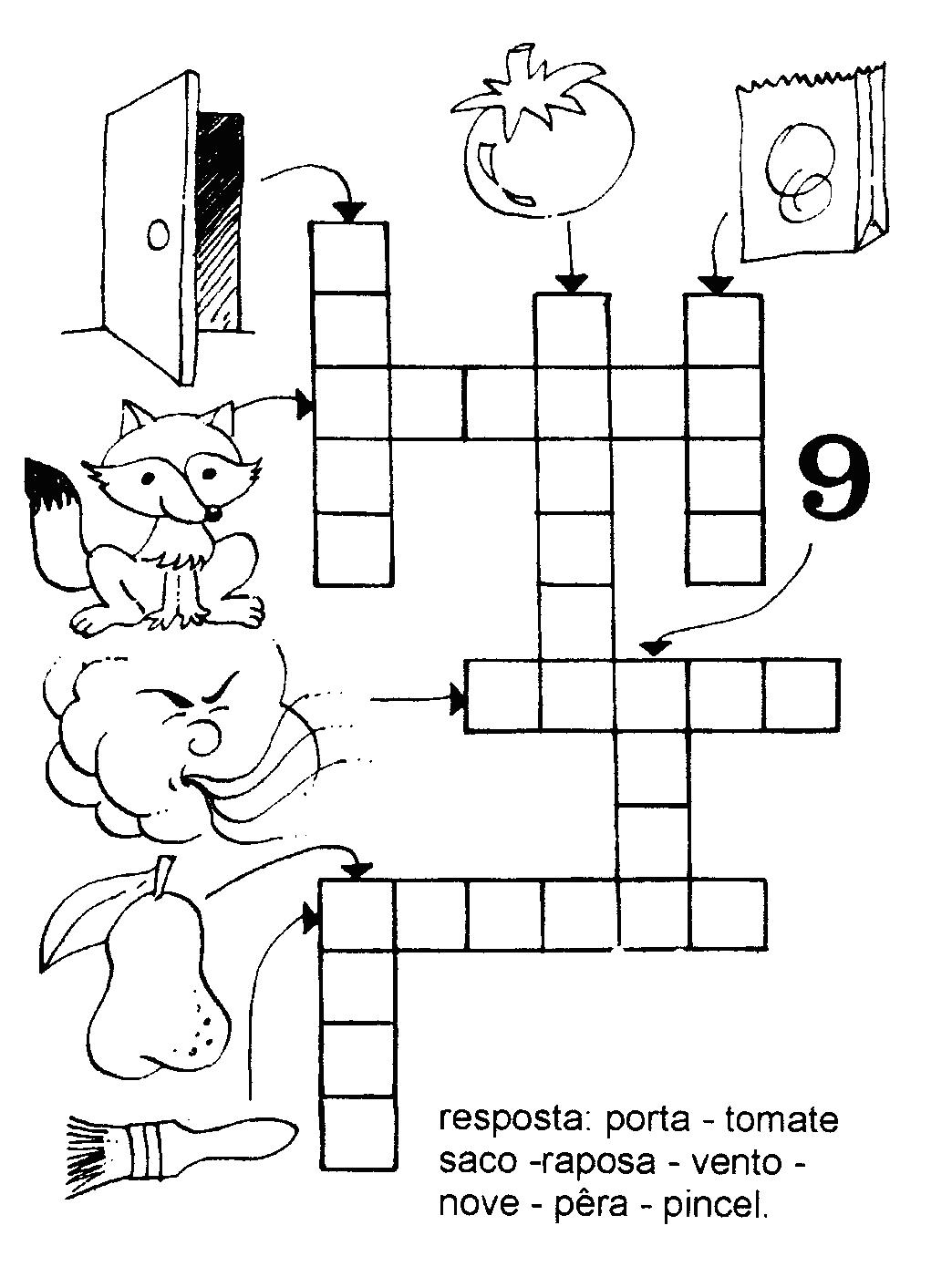 Aprendendo a ensinar!: Cruzadinhas
