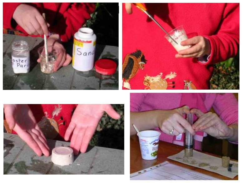 Earth Learning Idea: Make your own rock