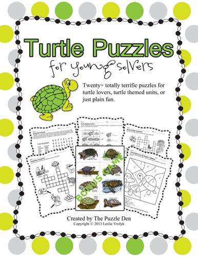 The Puzzle Den: Turtle Puzzles for Young Solvers