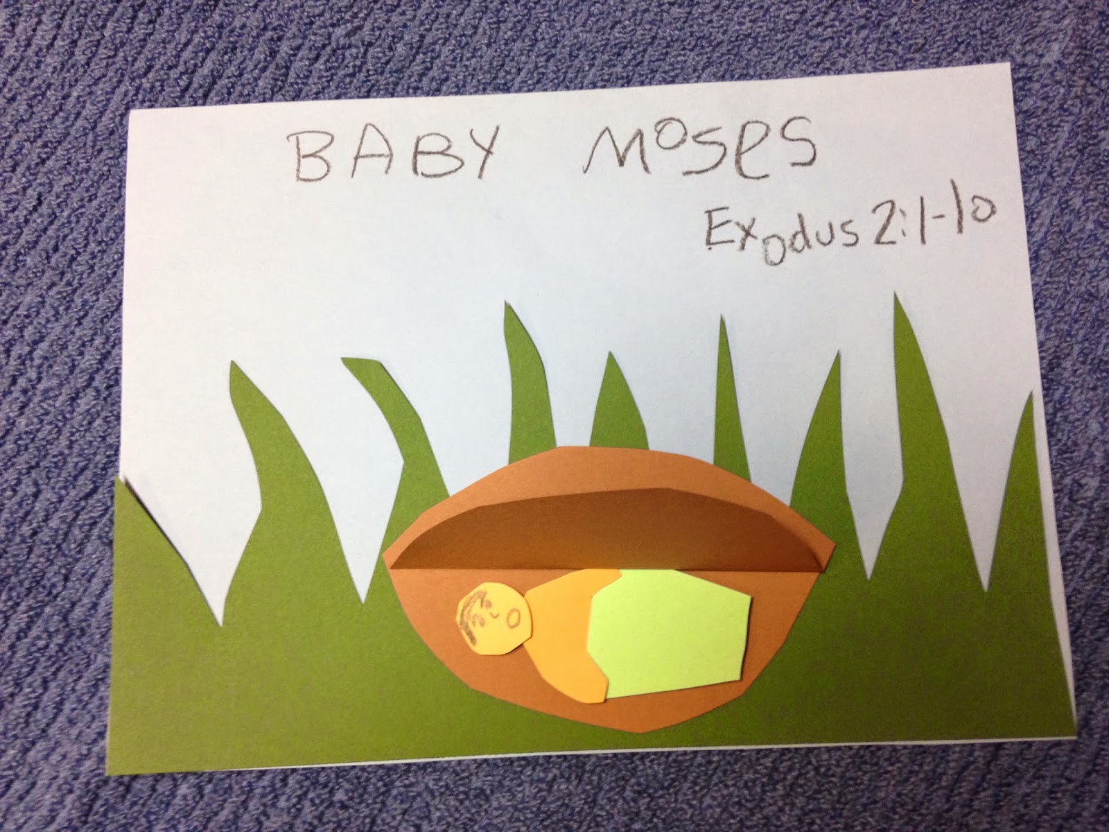 Children's Bible Lessons: Lesson - Baby Moses