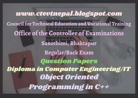 Object Oriented Programming in C++ - 2nd Semester Questions Papers ...