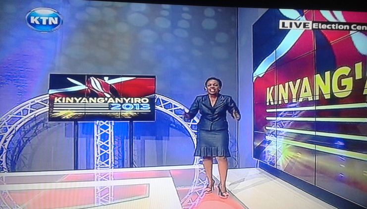 THE LATEST KENYAN NEWS: Pictures of KTN's New Election Studio