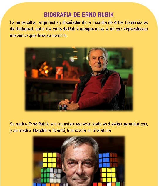 BIOGRAFIA DE ERNO RUBIK