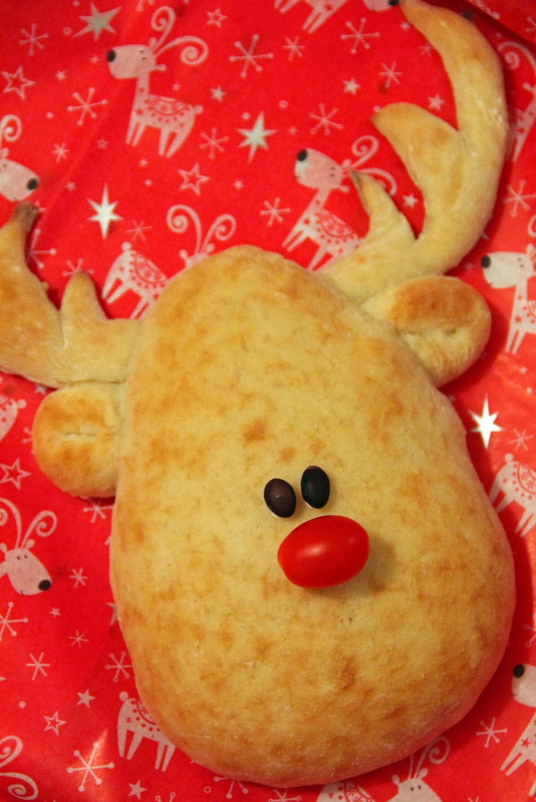 Jo and Sue: Rudolph The Red Nose Reindeer Bread