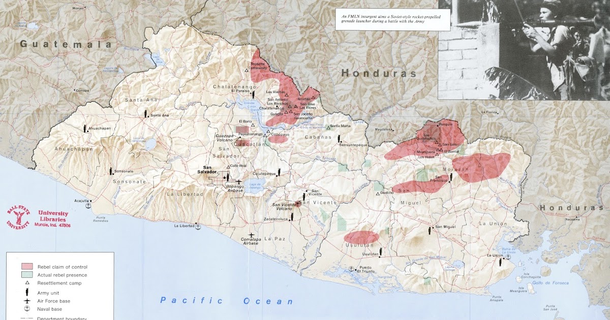 GIS Research and Map Collection: El Salvador and Immigration Maps ...