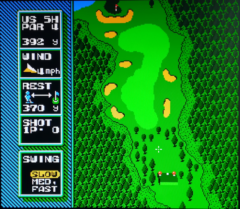 Journey to 8-bit: NES Open Tournament Golf