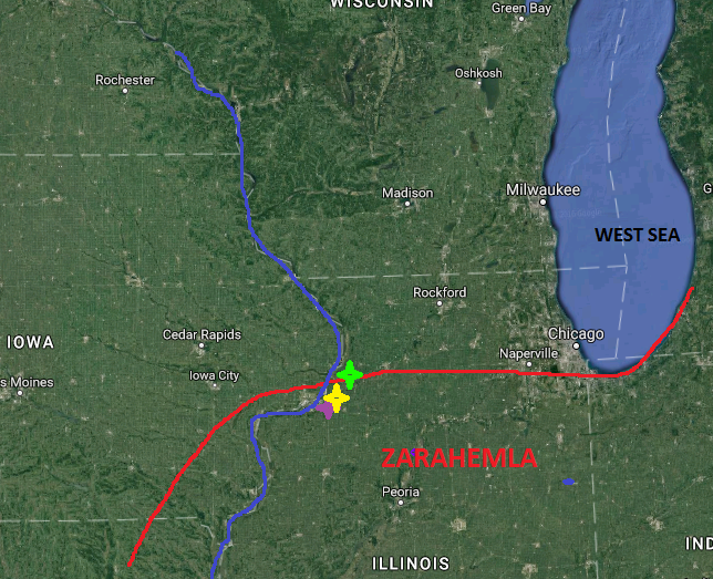 Book of Mormon Evidence: Alma Chapter 2 BOM map