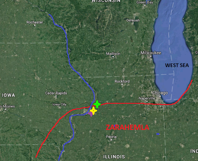 Book of Mormon Evidence: Alma Chapter 2 BOM map
