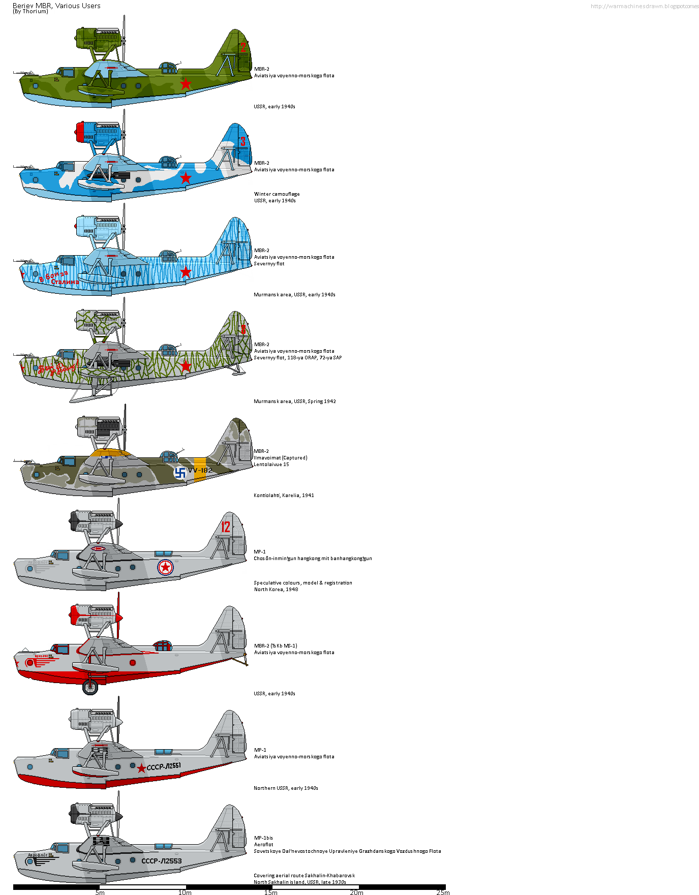 War Machines Drawn: Beriev MBR-2, part two