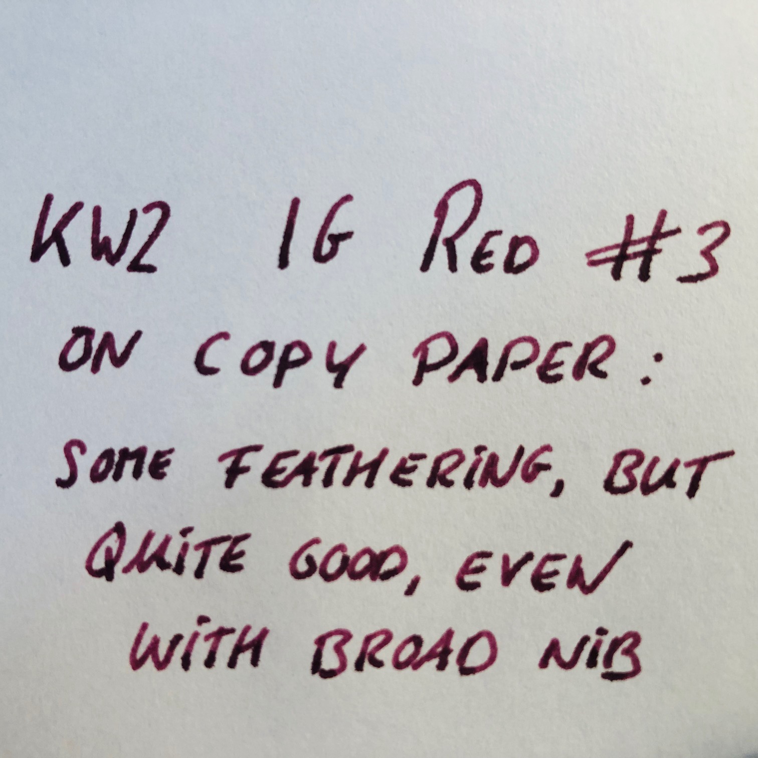 Iron Gall Red #3, by KWZ