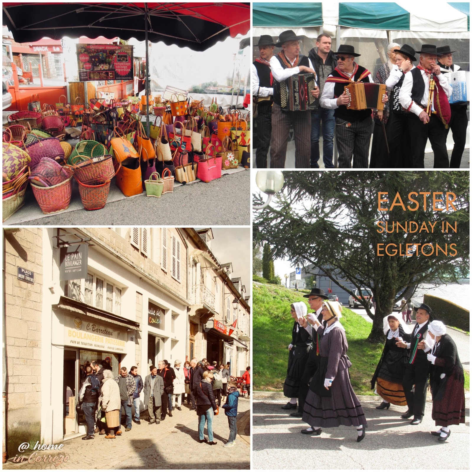 At home in Correze: Easter week