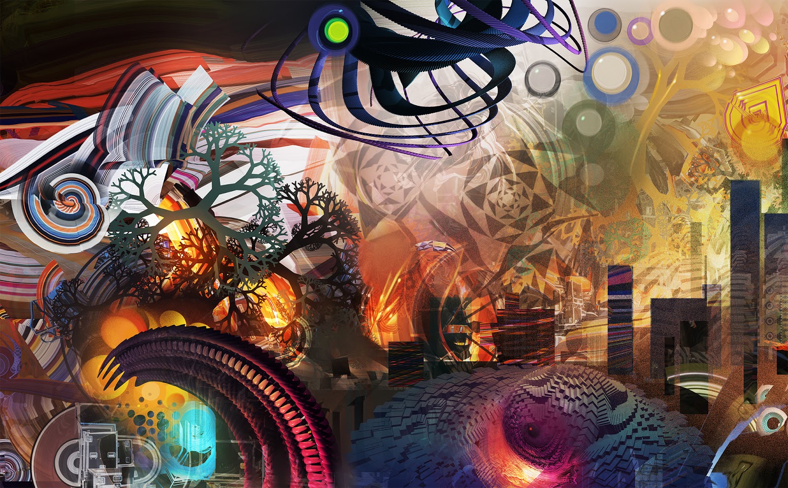 Android Jones képei - Solarpunk magyarul