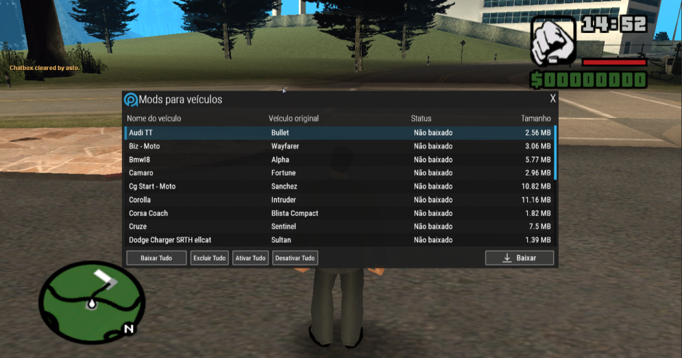 MTA:SA - PAINEL MODS