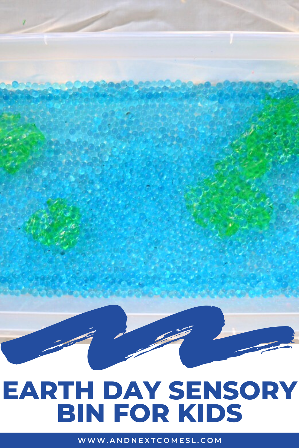 Simple Earth Day Sensory Bin for Kids | And Next Comes L - Hyperlexia ...