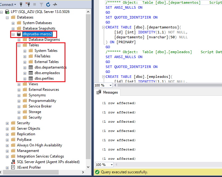 Exportar información (base de datos en producción a una base de datos ...