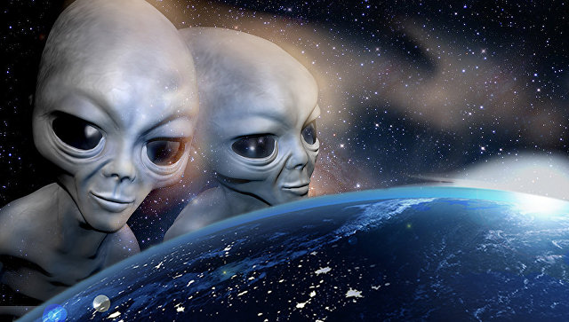 How aliens learn about the existence of people