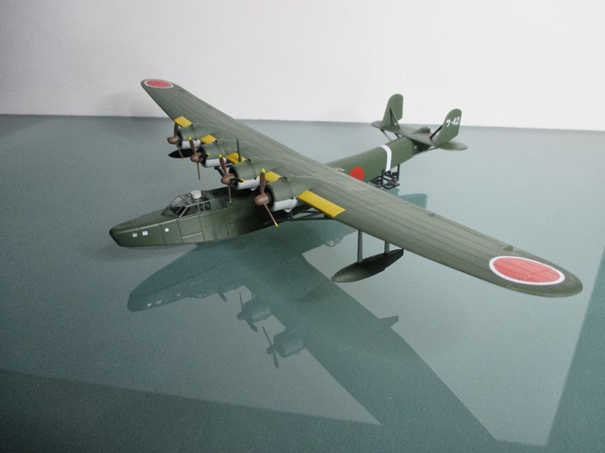 1/144 airbattle: 1/144 Kawanishi H6K "Mavis" - by Altaya (Ixo)