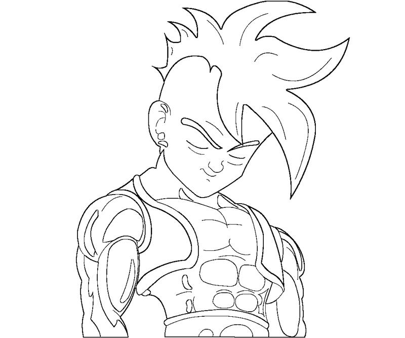 Uub 6 Coloring | Crafty Teenager