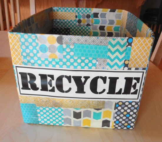 CreativeSteph13: A Cheery Recycling Box