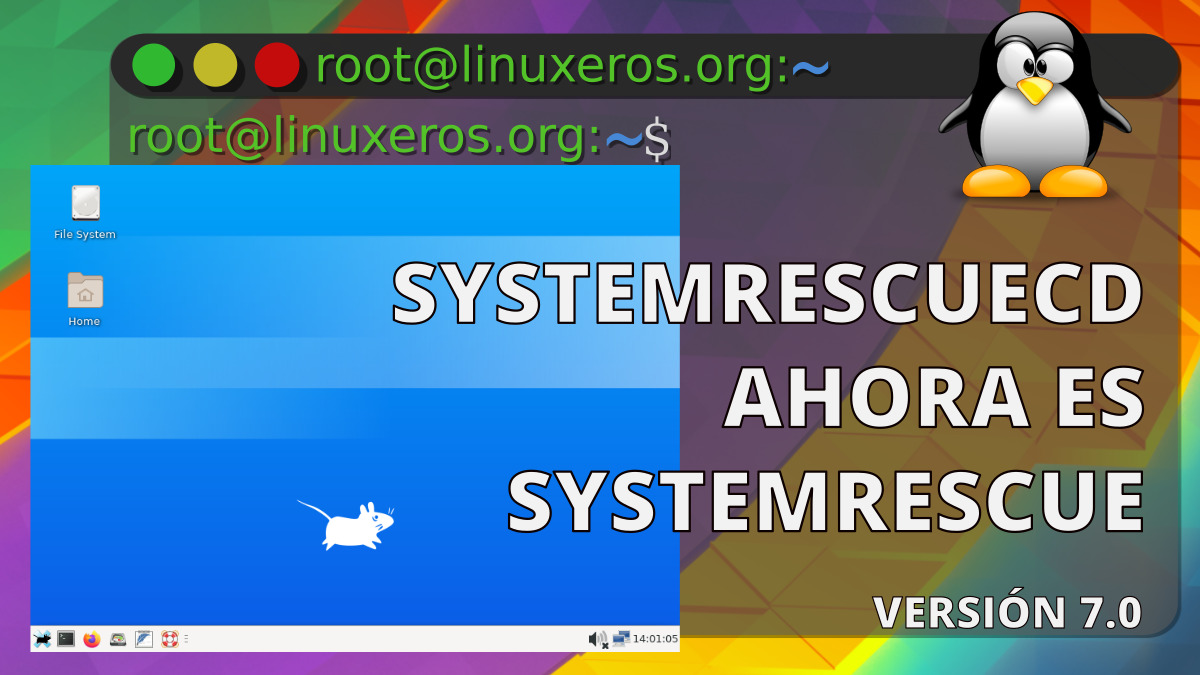 SystemRescueCd ahora es SystemRescue y en versión 7.0 ~ Linuxeros